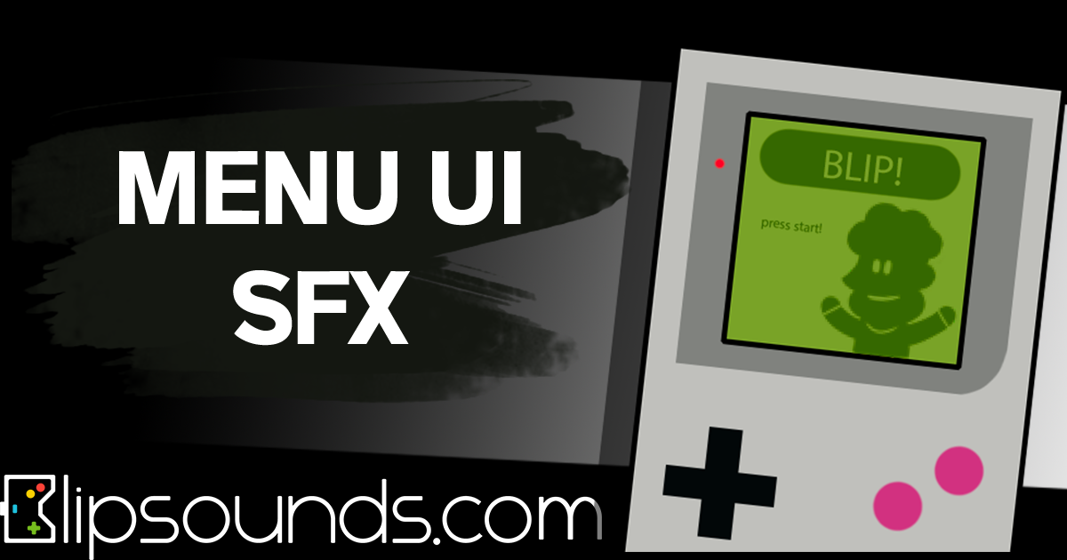 Menu UI SFX - Blipsounds | Audio Sound FX | Unity Asset Store