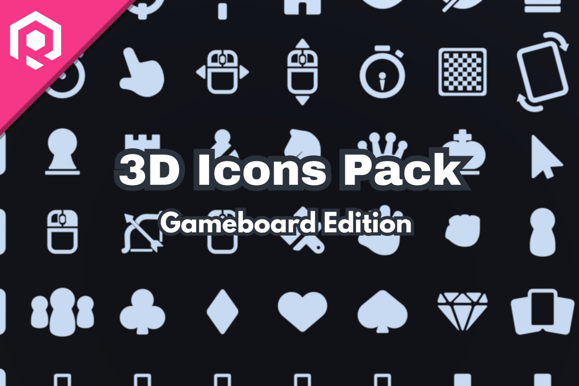 Low Poly 3D Icons - Gameboard Edition | 3D Props | Unity Asset Store