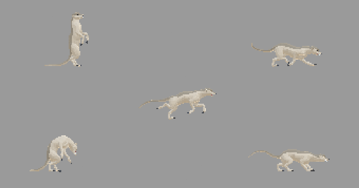 Pixel Art: Animated Meerkat | 2D Characters | Unity Asset Store
