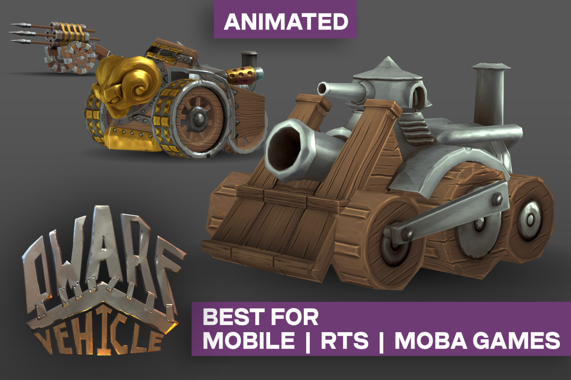 Cartoon vehicle pack | 3D Land | Unity Asset Store