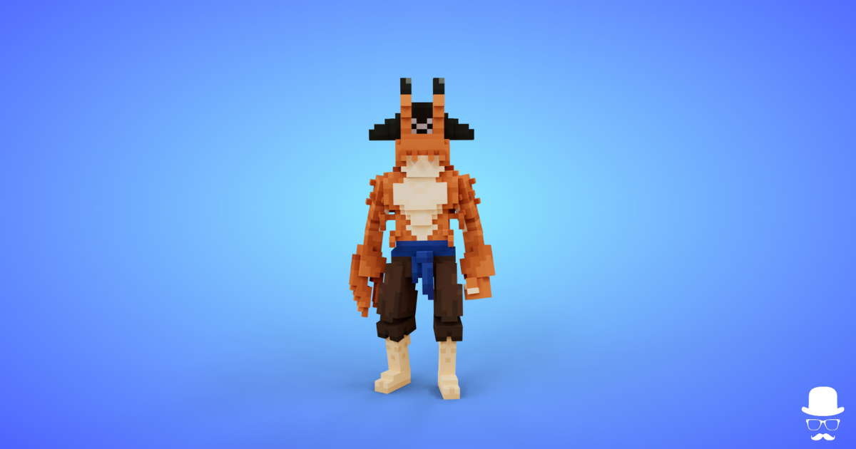 Mutant 2 Voxel Character - 3D Lowpoly Fantasy Creature | キャラクター | Unity ...