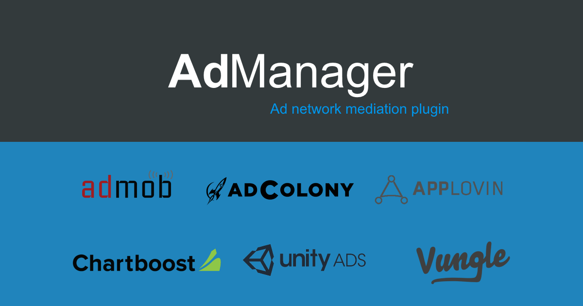 AdManager - Smart Mediation Monetization | Integration | Unity Asset Store