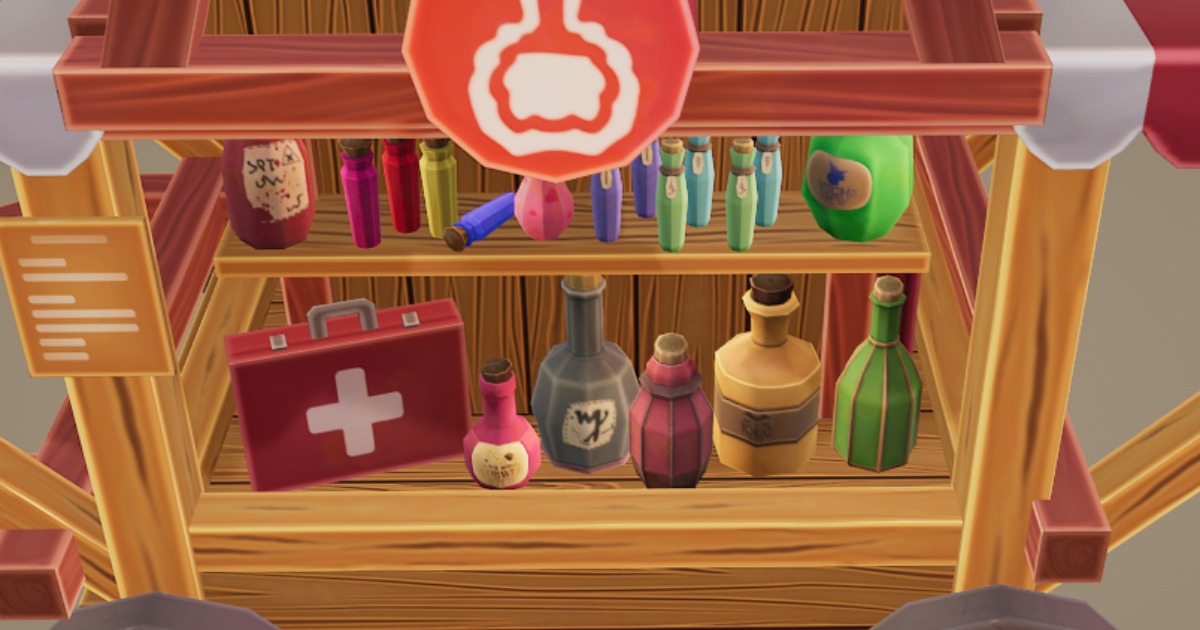 Stylized Potion Shop | 3D Environments | Unity Asset Store