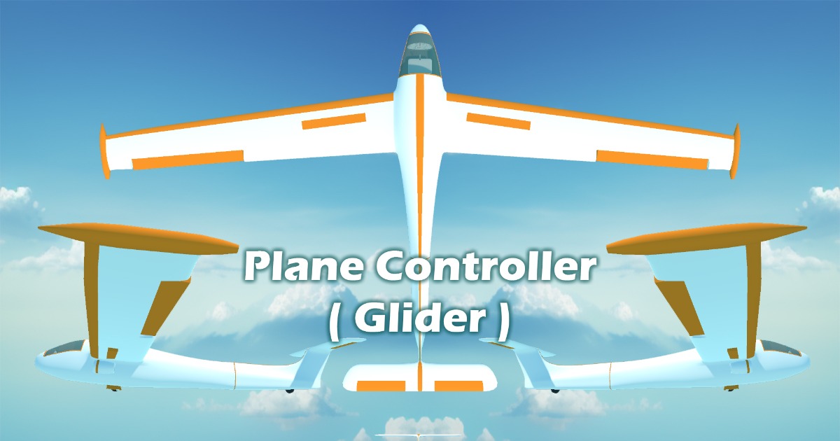 Plane Controller (Glider) | Physics | Unity Asset Store