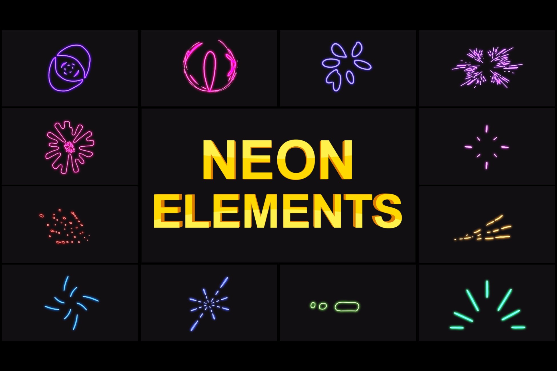 Neon Elements | VFX | Unity Asset Store