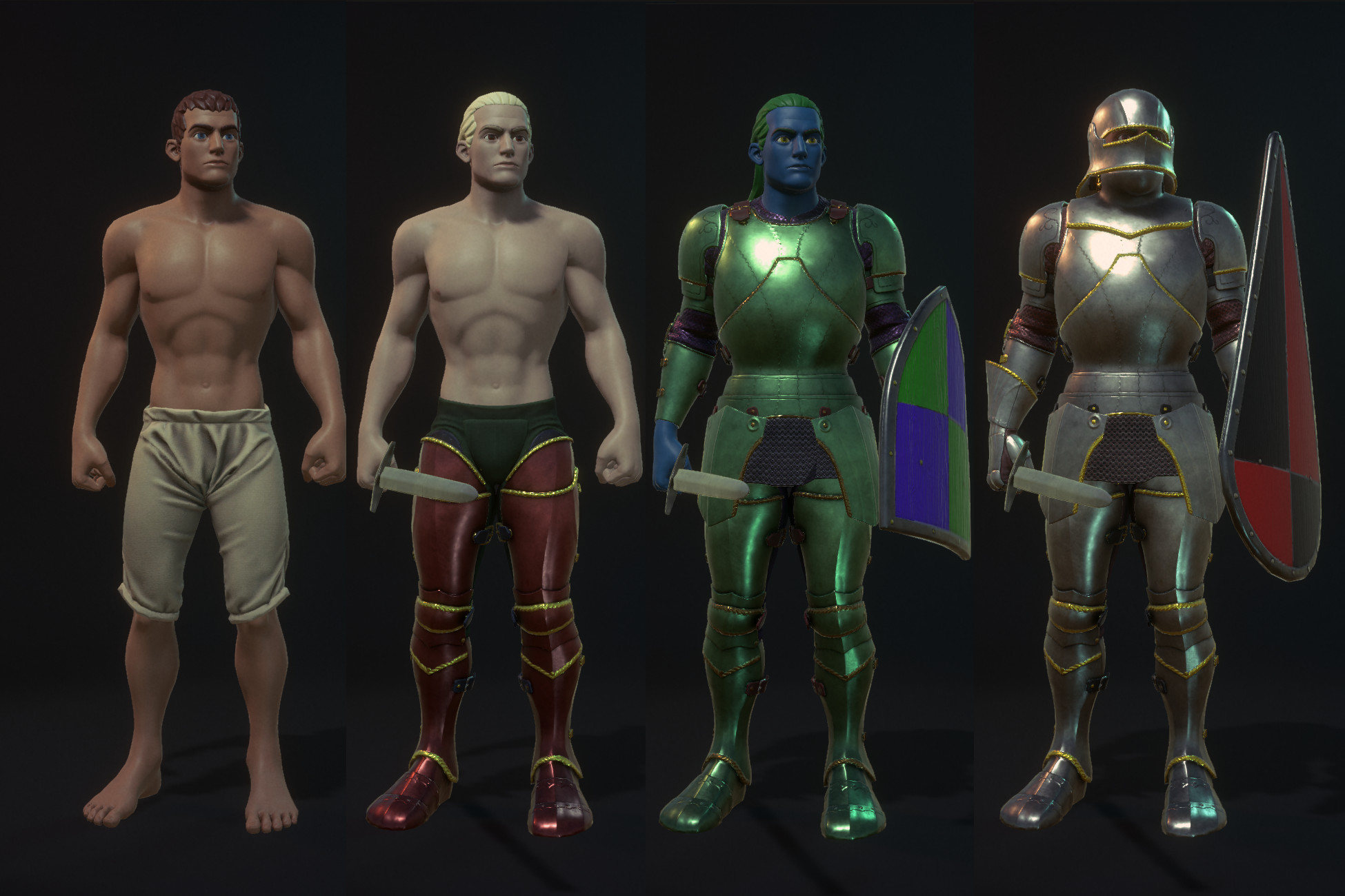 Stylized Knight | Characters | Unity Asset Store