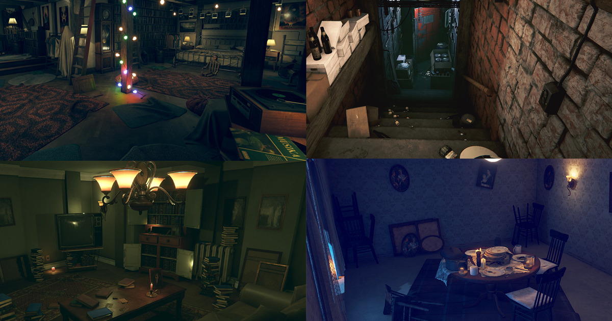 Horror Rooms HDRP Collection - Bundle | 3D Environments | Unity Asset Store