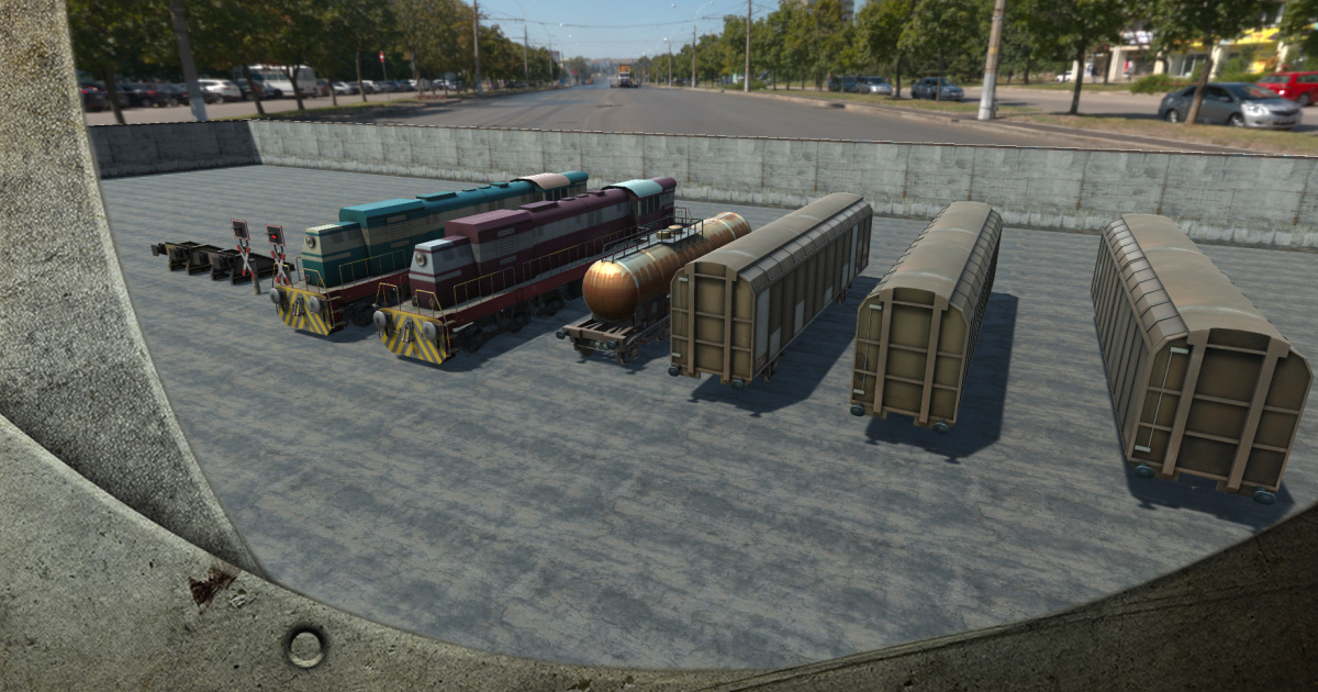 Train Collection | 3D Land | Unity Asset Store