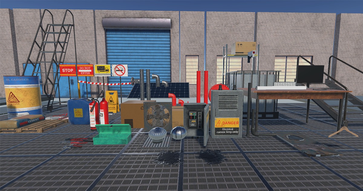 3D Warehouse Assets | 3D Industrial | Unity Asset Store