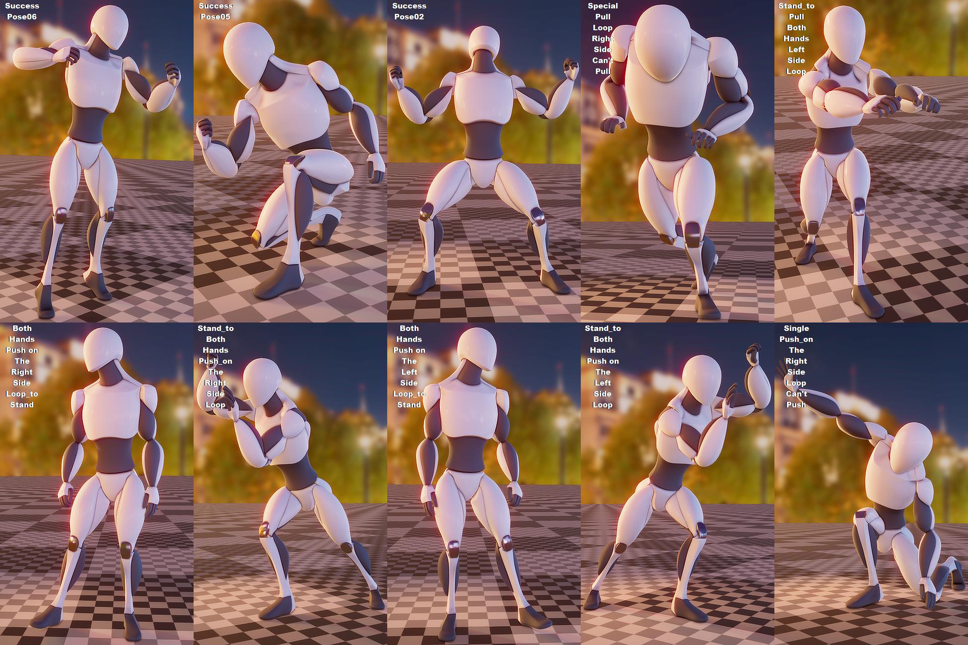 AA_push_and_pull_Vol.02_laterally | 3D Animations | Unity Asset Store