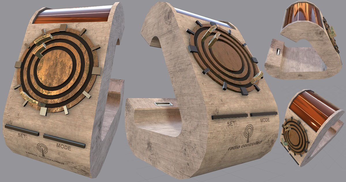 RMH Contemporary Clock 001 | 3D Furniture | Unity Asset Store