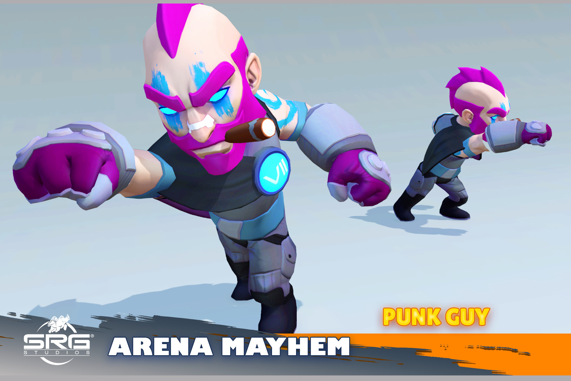 Arena Mayhem - Punk Guy | 3D Characters | Unity Asset Store