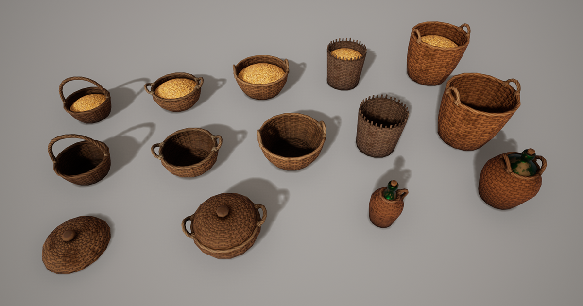 Medieval Kitchen Props | 3D Props | Unity Asset Store