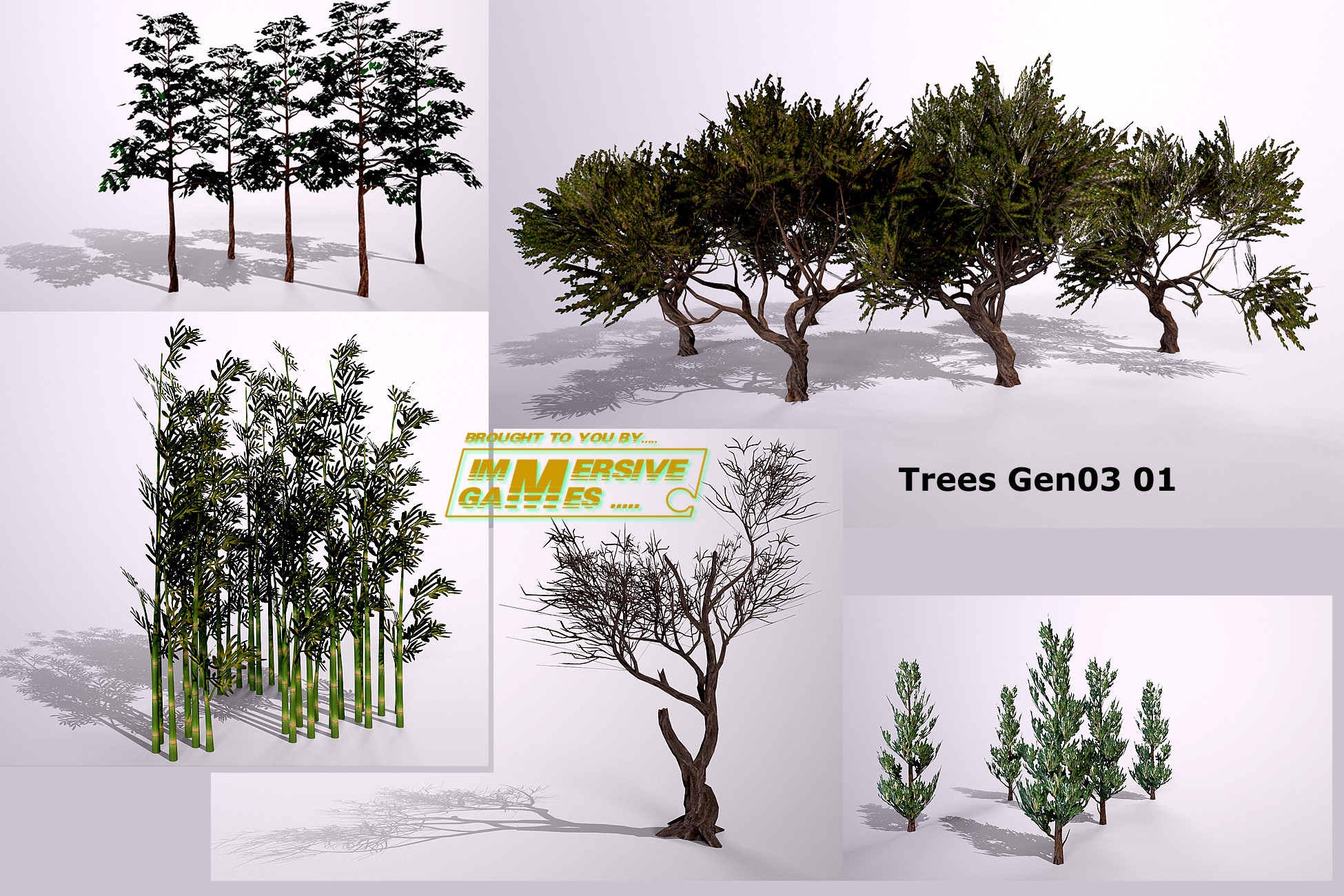 Trees Gen03 Volume 01 | 3D Props | Unity Asset Store