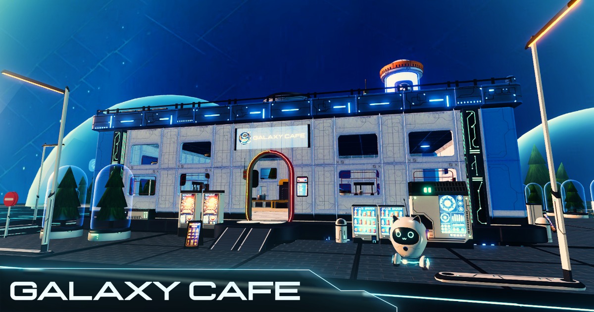 Galaxy Cafe - Sci Fi Cartoony Environment | 3D Sci-Fi | Unity Asset Store