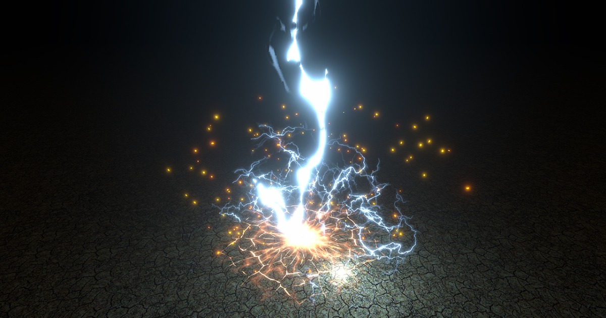 Lightning Attack 003 Spells Unity Asset Store