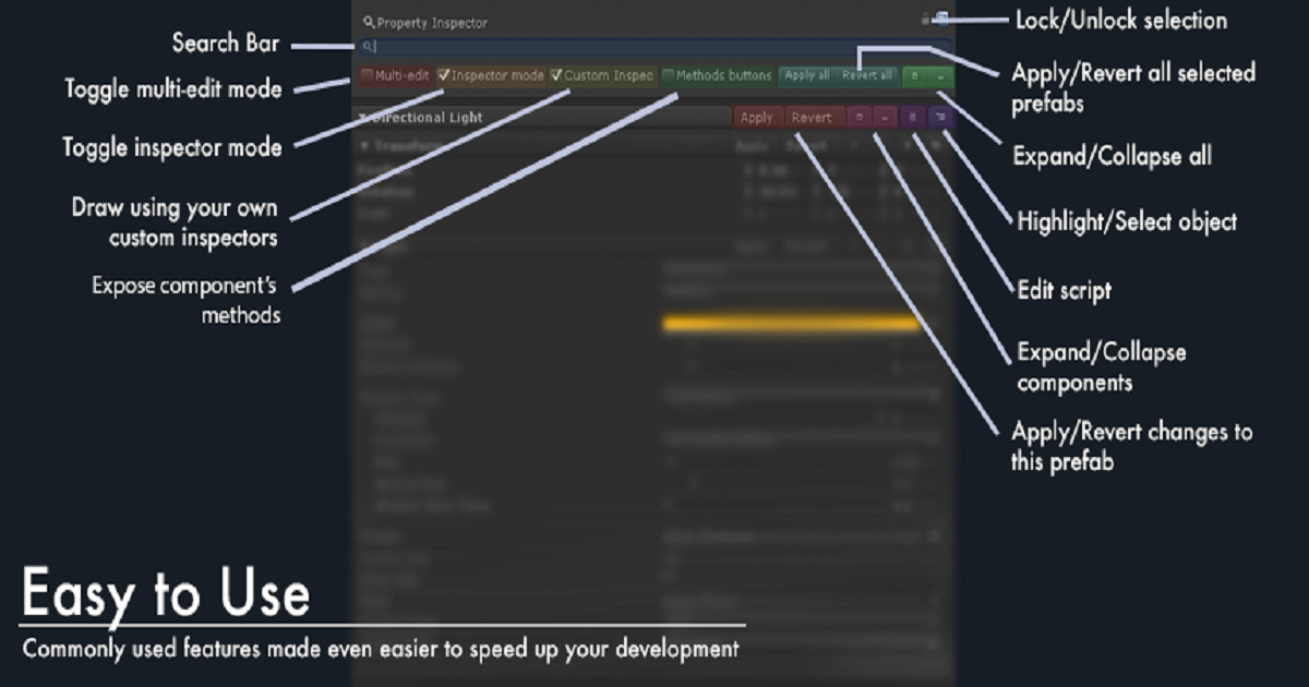 Property Inspector Utilities Tools Unity Asset Store