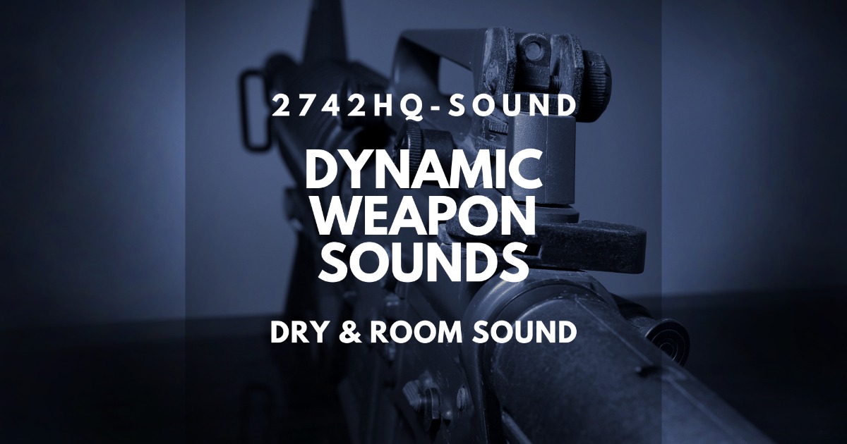 Dynamic Weapon Sound Kit | Weapons Sound FX | Unity Asset Store