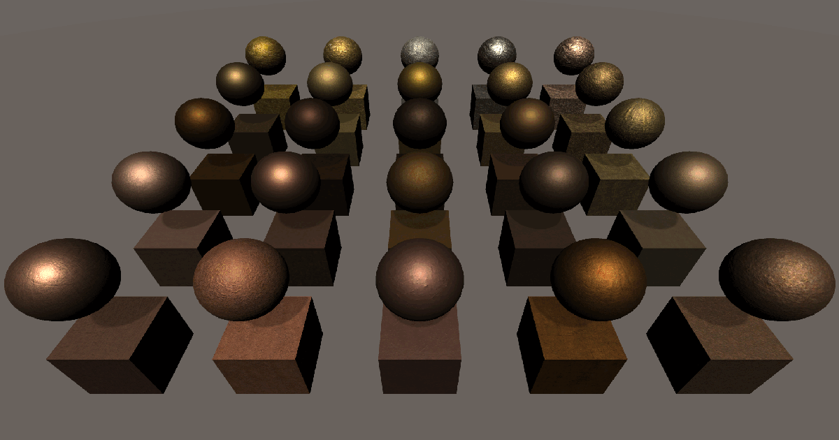 75 Metal Materials Ready, Volume. 1 | 2D Metals | Unity Asset Store