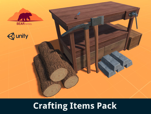 Crafting Items Pack | 3D Props | Unity Asset Store