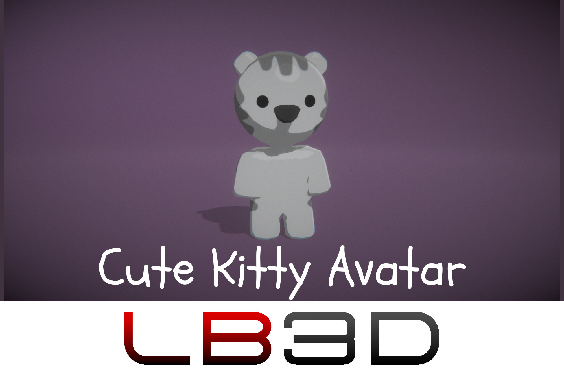 Cute Kitty Avatar - VRChat Compatible | 3D Characters | Unity Asset Store
