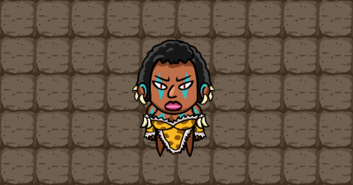 2D Character - Amazon | 2D Characters | Unity Asset Store