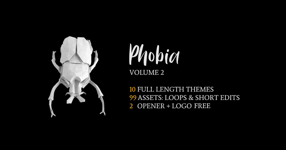 Phobia - Volume 2 | Audio Music | Unity Asset Store