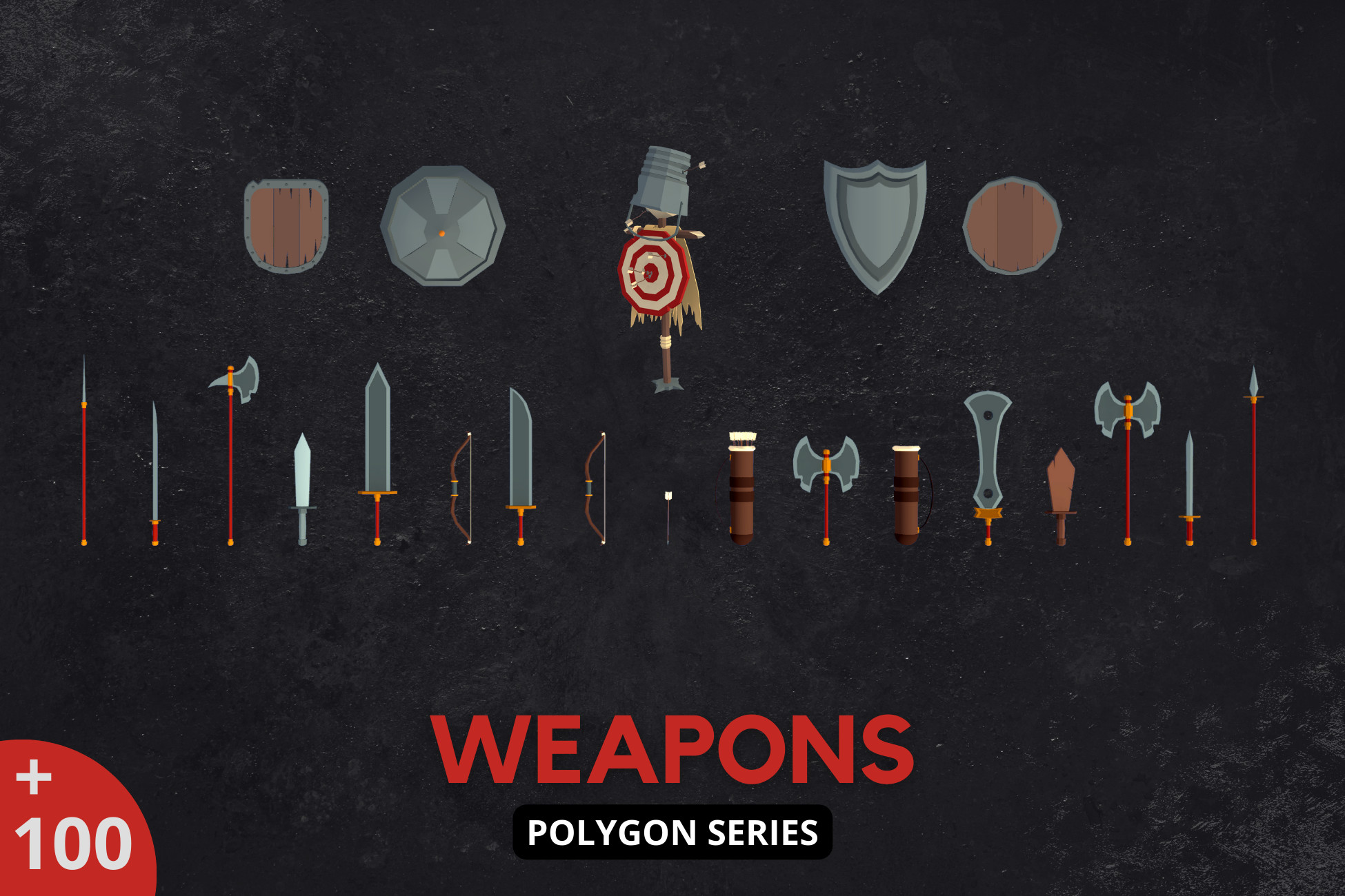 Fantasy Weapons Pack by Rutz | 3D Weapons | Unity Asset Store
