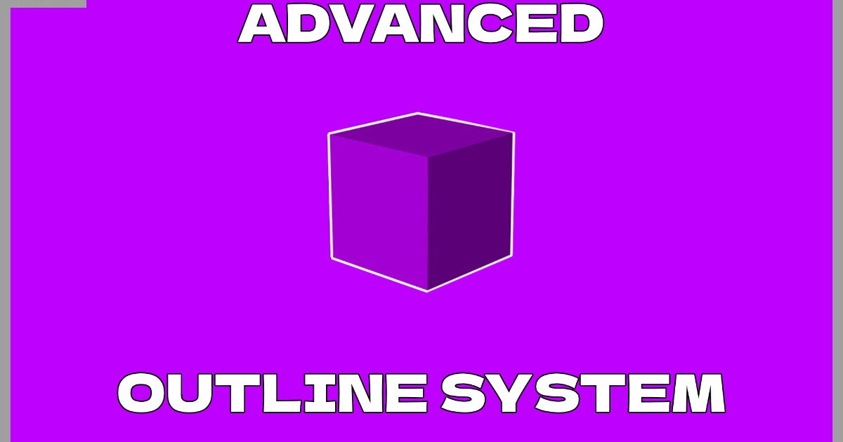 Easy Outline System 시스템 Unity Asset Store