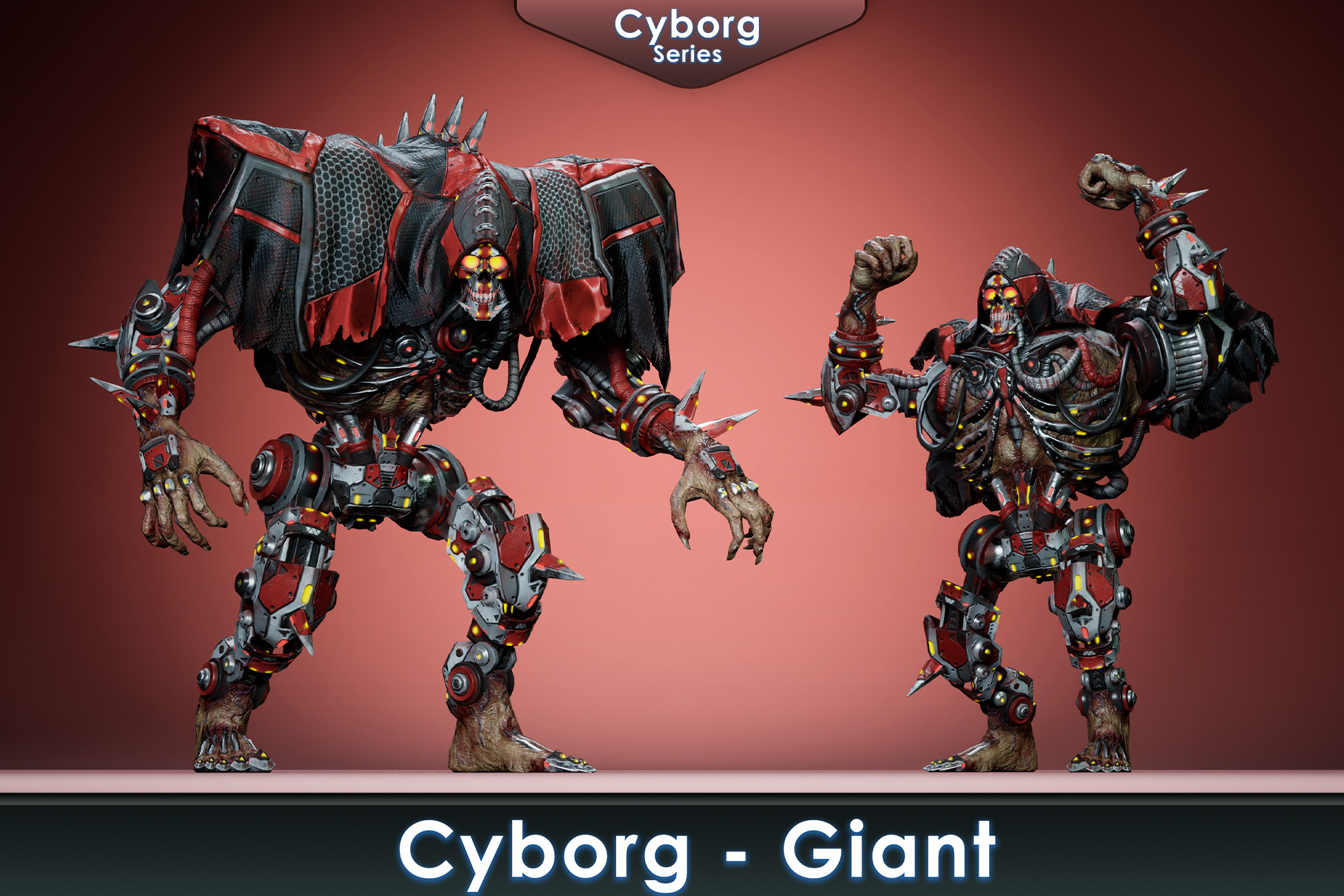 Cyborg Giant | 3D Characters | Unity Asset Store