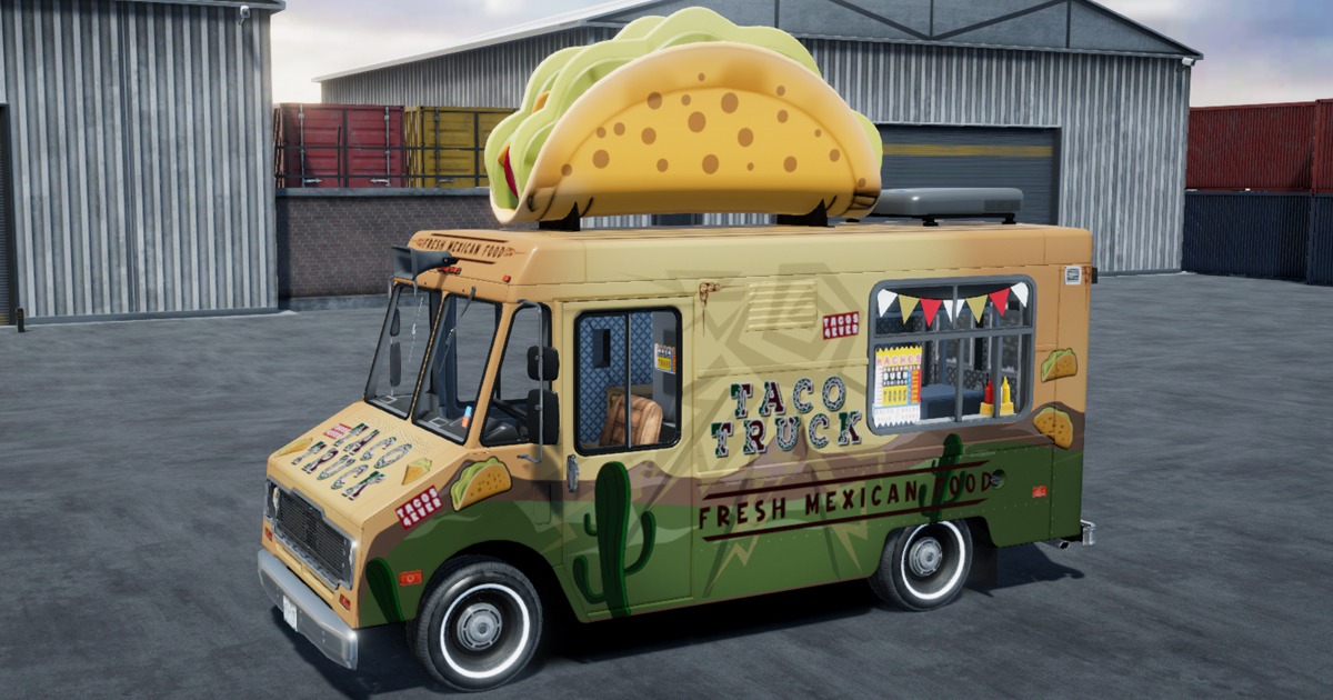 Taco Food Truck | 3D Vehicles | Unity Asset Store