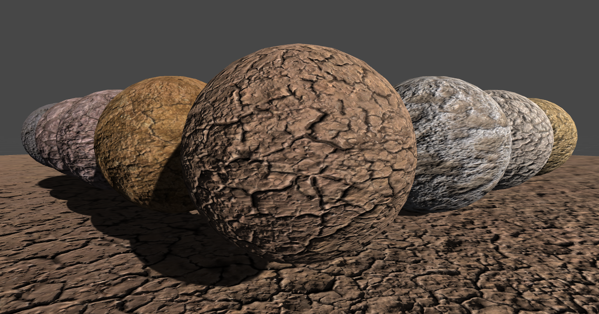 Cracked soil (Package №1) | 2D 바닥 | Unity Asset Store