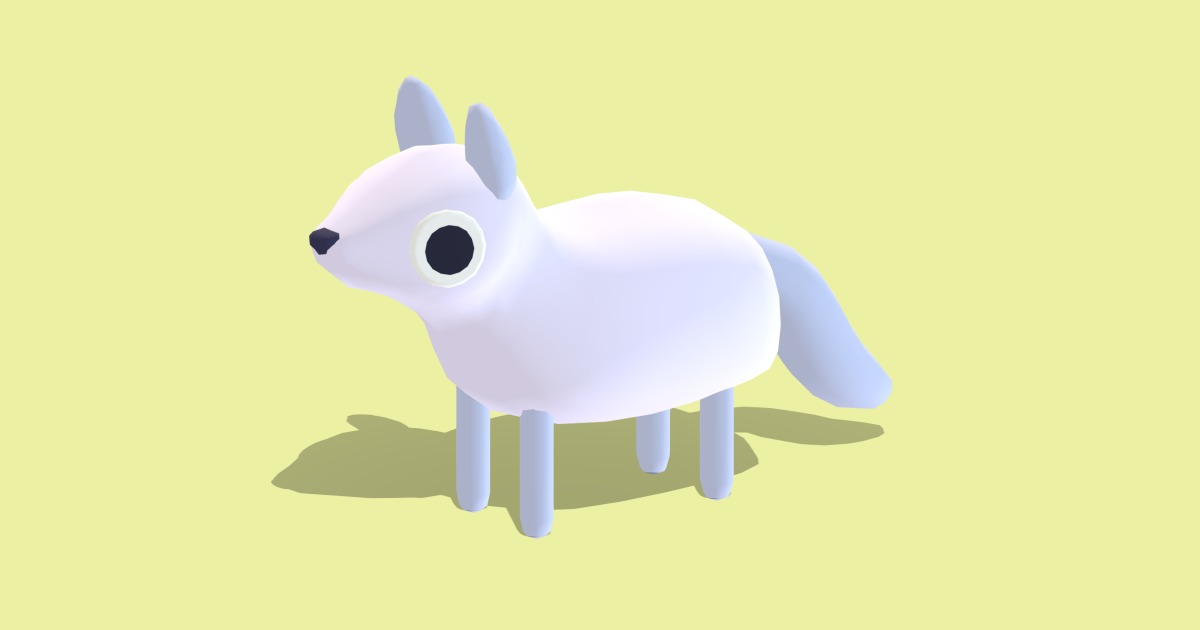 Arctic Fox - Quirky Series | Characters | Unity Asset Store