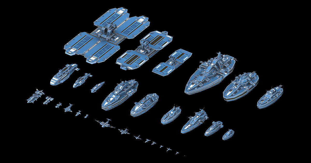 Scifi RTS Series Mega Pack I | 3D Vehicles | Unity Asset Store