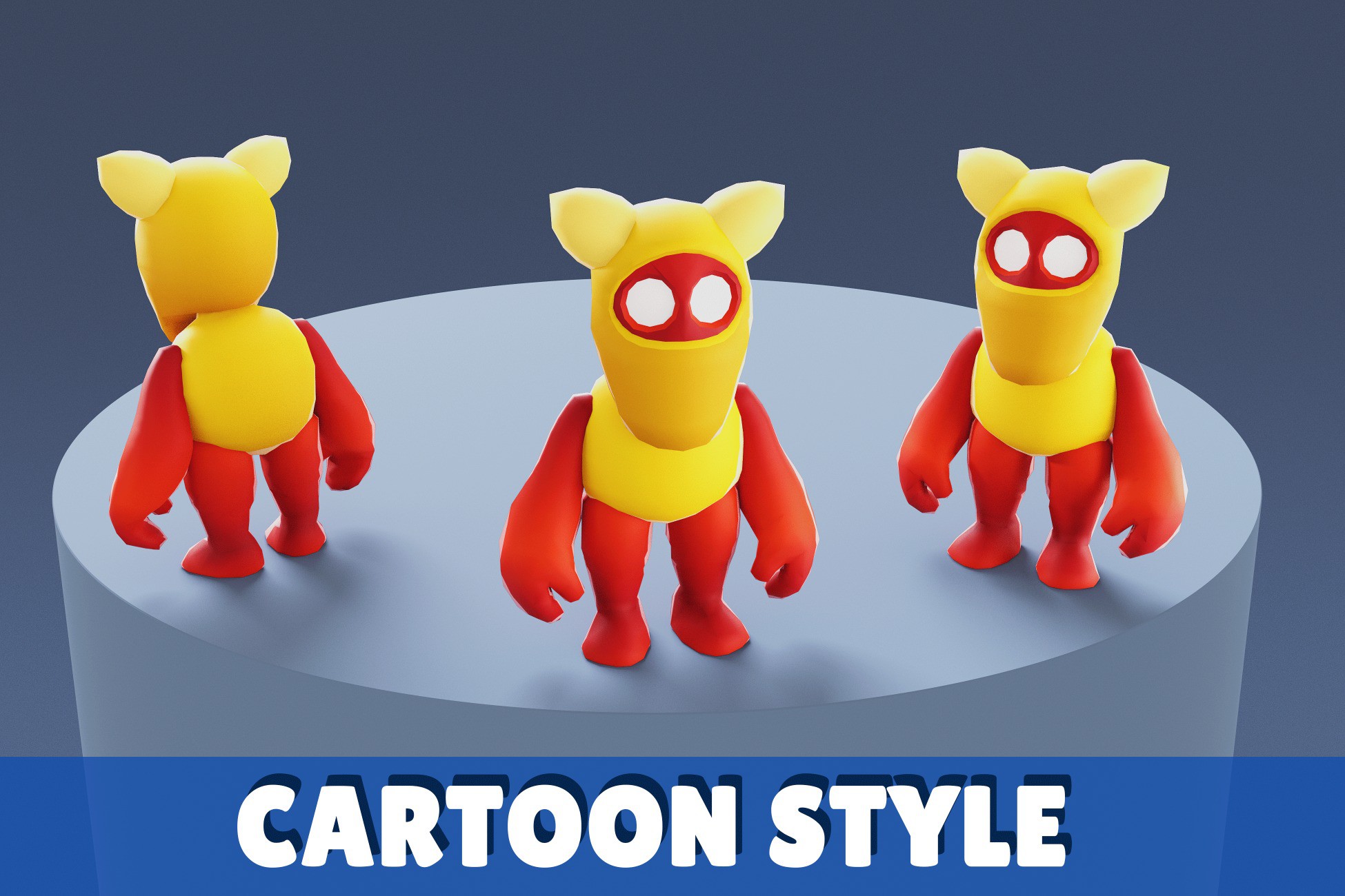 Cartoon Characters - Small Armored Warrior | 3D Creatures | Unity Asset ...