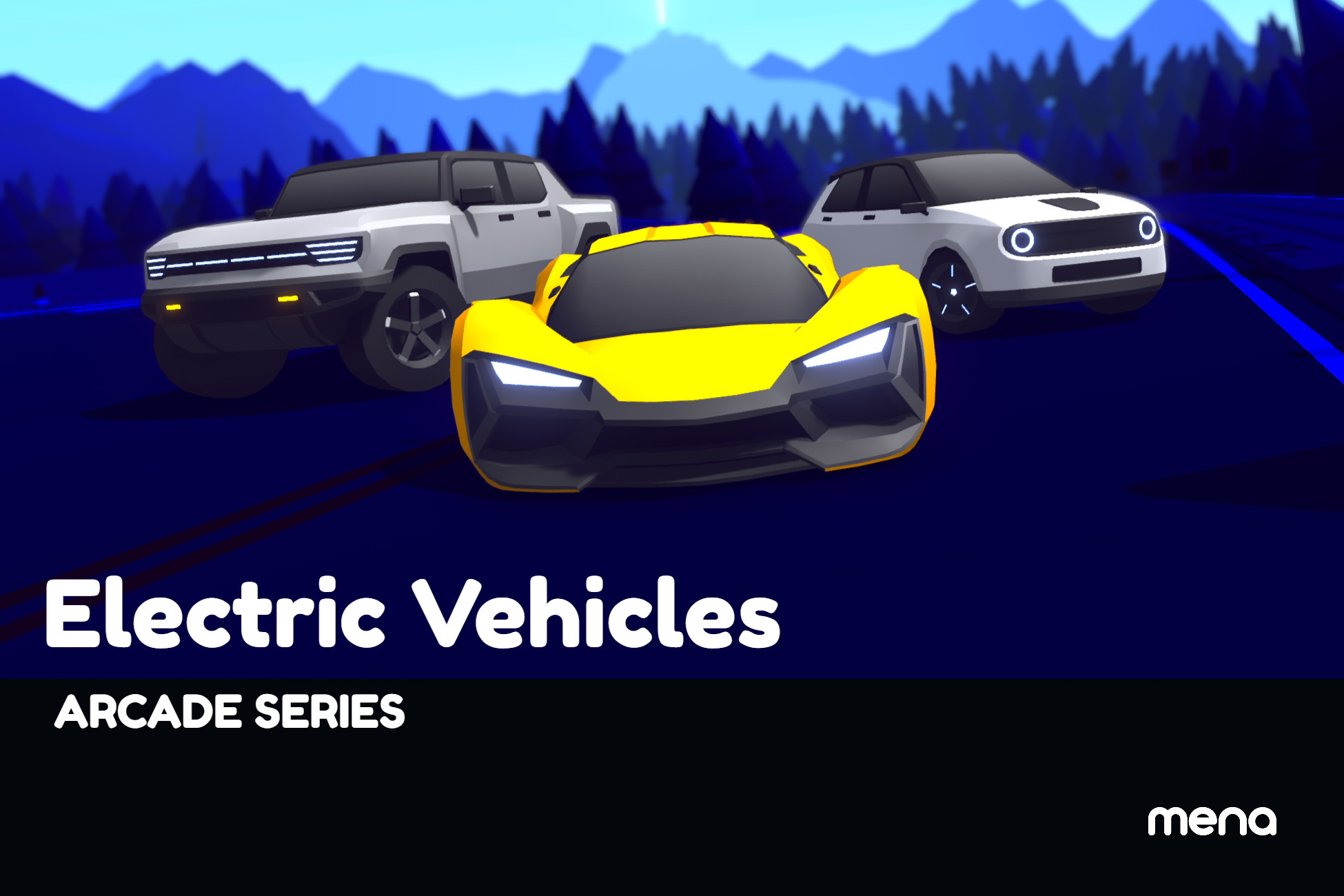 ARCADE: Electric Vehicles Pack | 3D Land | Unity Asset Store
