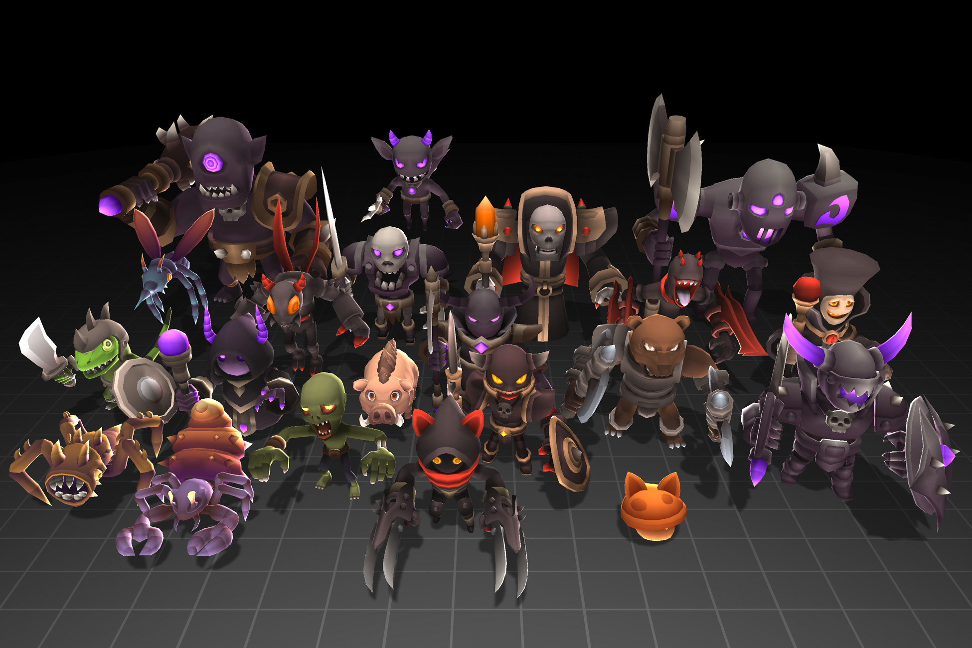 MS - Monster Mega Pack 3 | 3D Creatures | Unity Asset Store