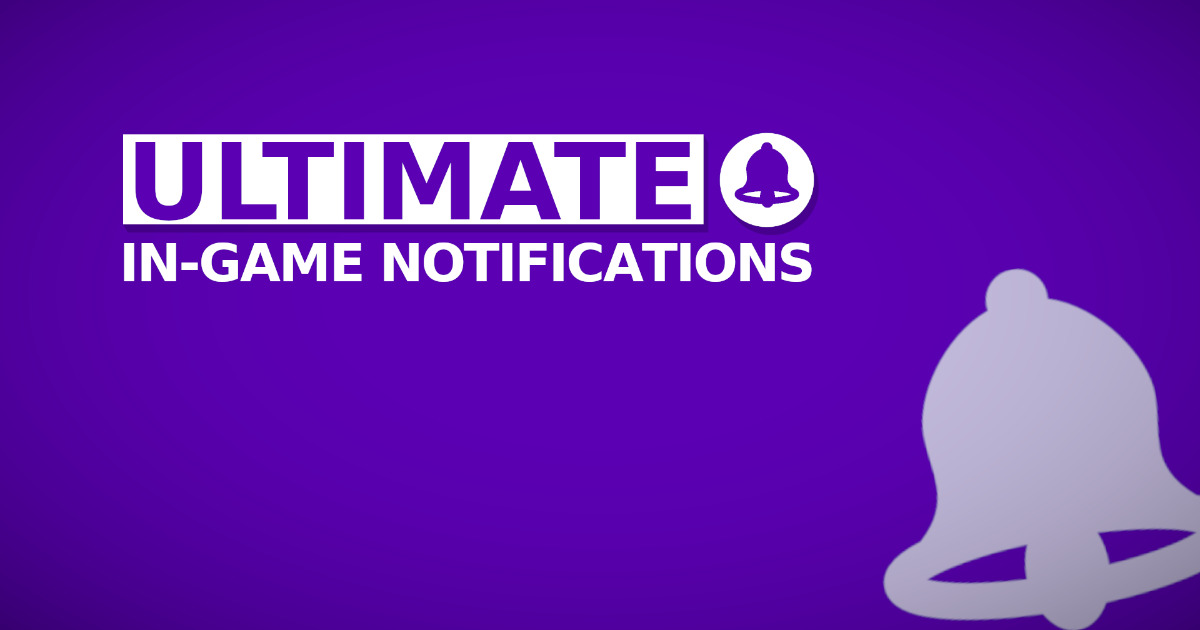 Ultimate In-Game Notifications | GUI Tools | Unity Asset Store
