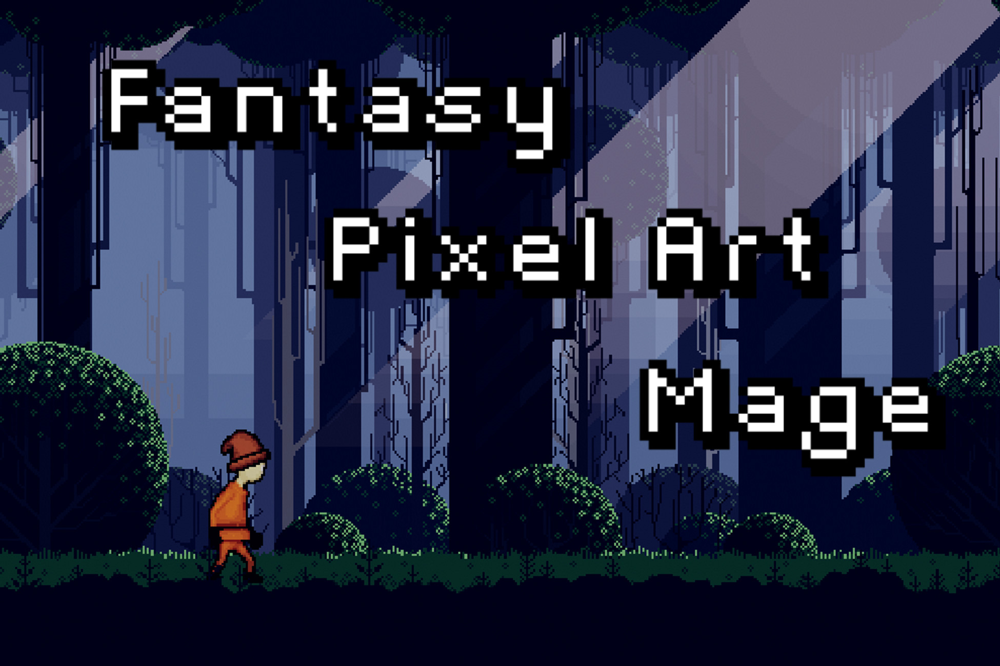 Fantasy Pixel Art - Mage | 2D Characters | Unity Asset Store