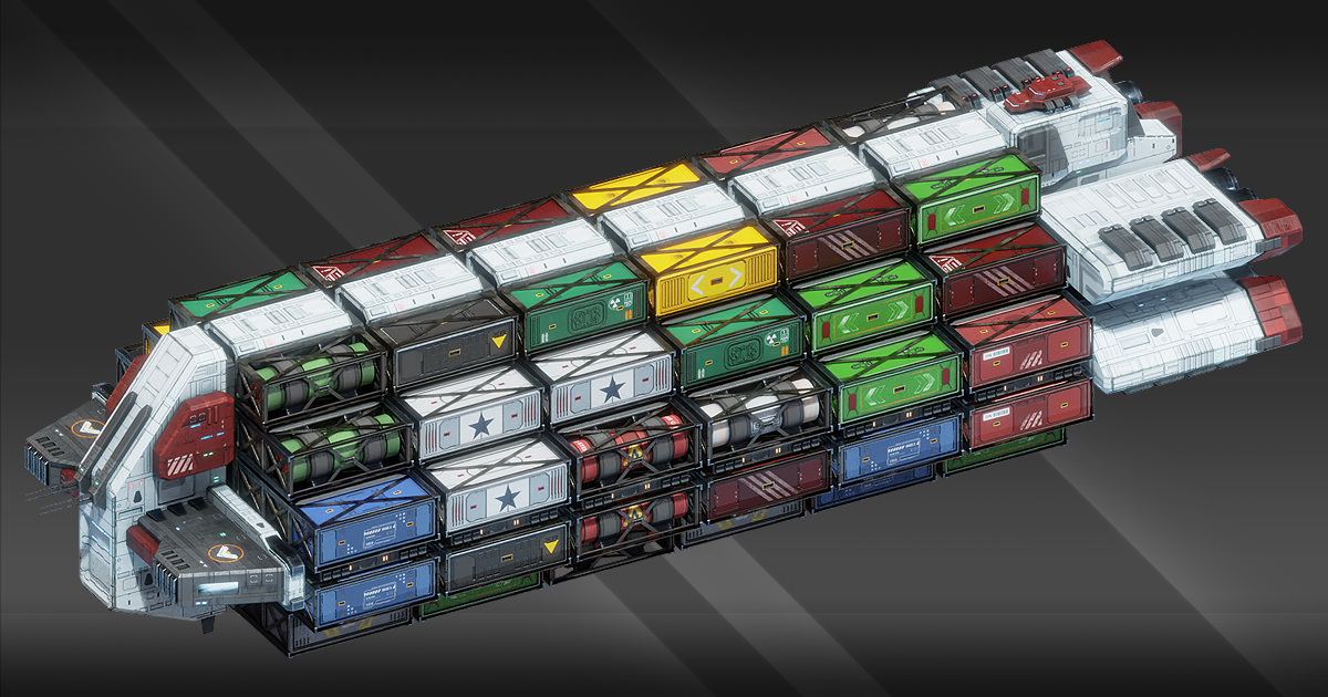 Spaceship CFS113 Superfreighter | 3D Space | Unity Asset Store