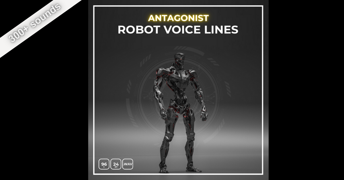 Antagonist Robot Voice Lines | Audio Sound FX | Unity Asset Store