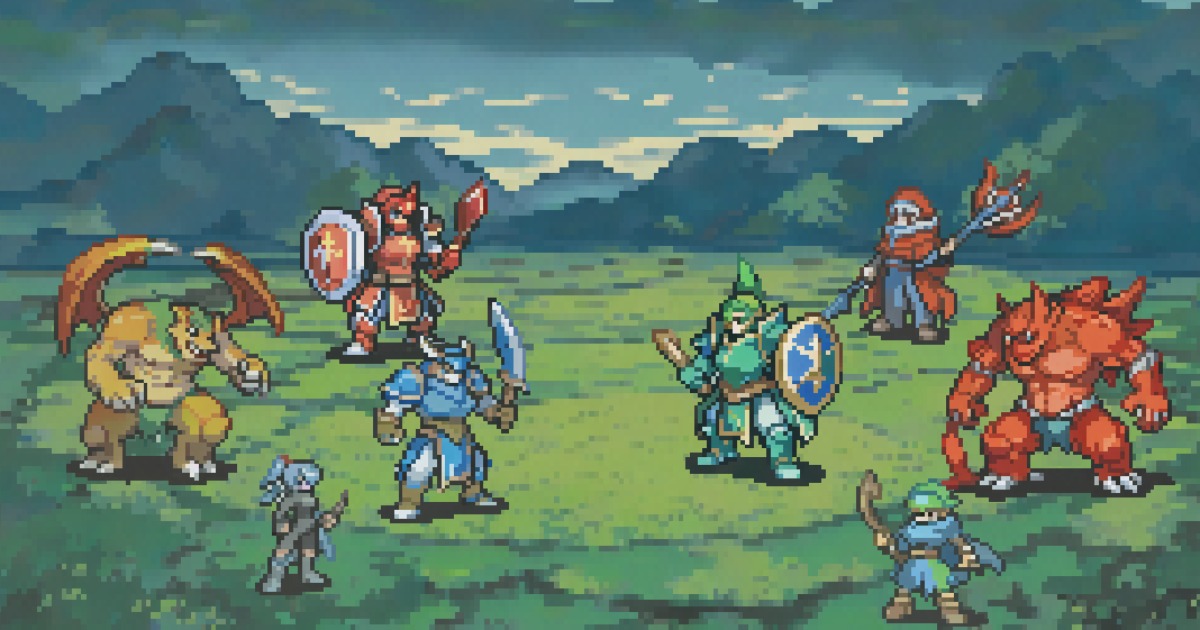 Pixel_SRPG_Pack_1 | 2D Characters | Unity Asset Store
