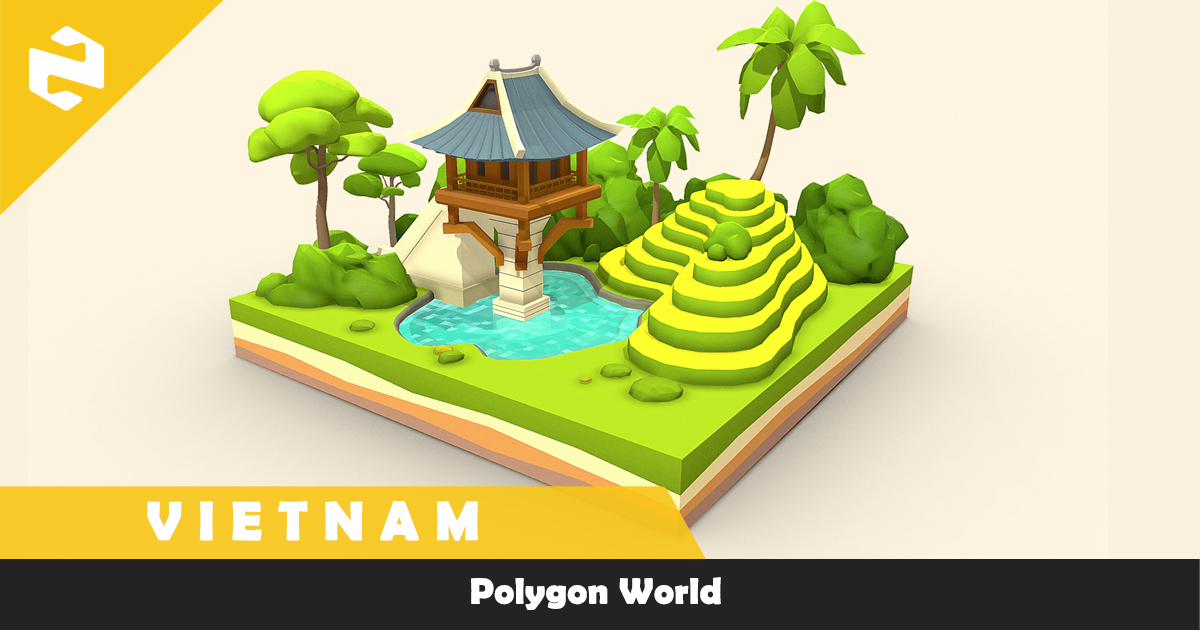 Polygon World - Vietnam | 3D Environments | Unity Asset Store