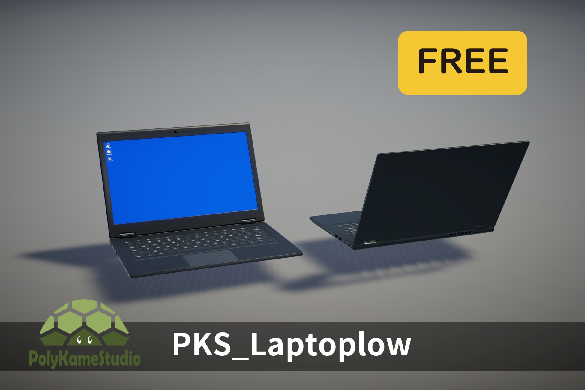 PKS_Laptop_low | 3D Props | Unity Asset Store