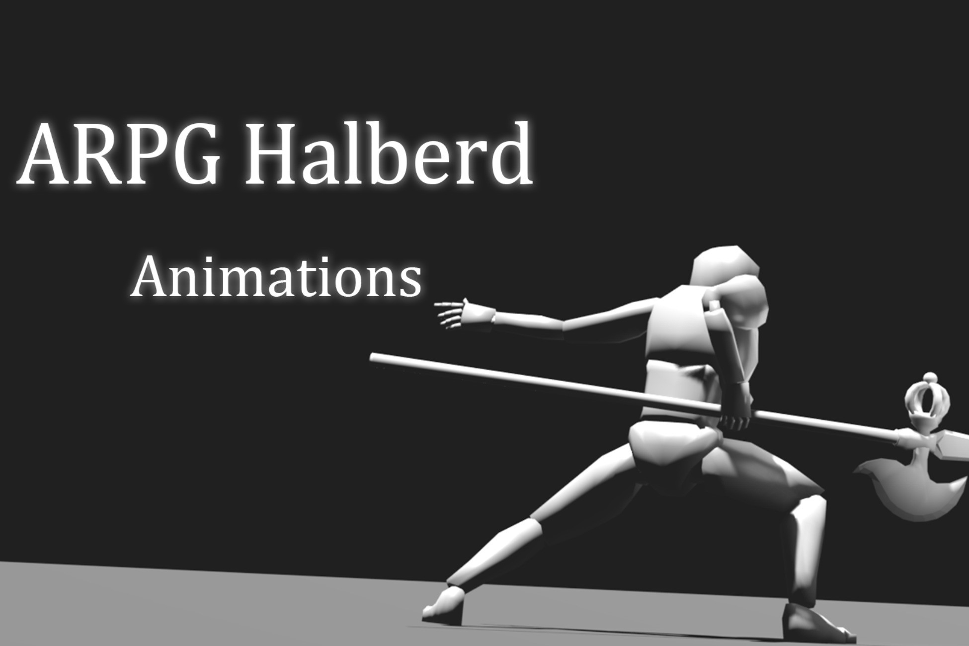 ARPG Halberd | 3D Animations | Unity Asset Store