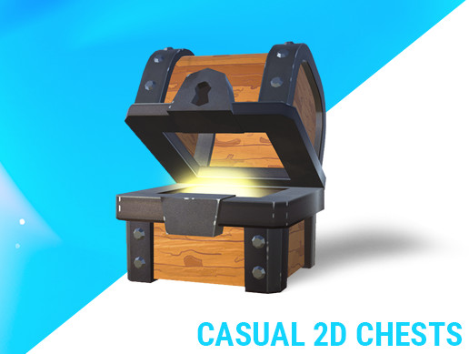 2d Casual Chests | 2D Icons | Unity Asset Store