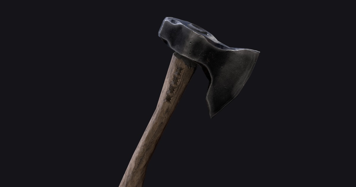 Axe Realistic PBR free | 3D Weapons | Unity Asset Store