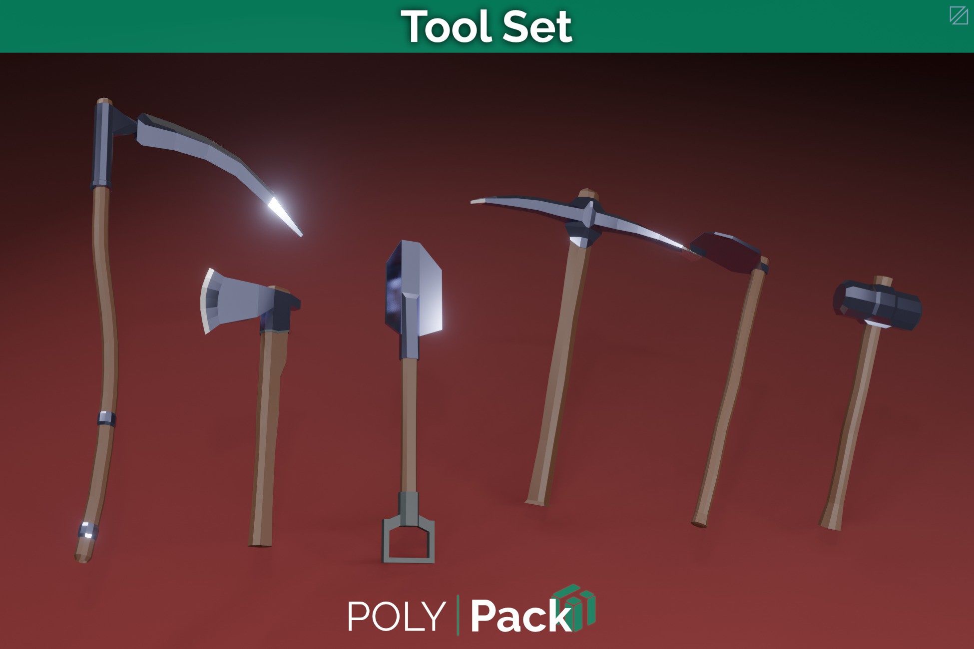 Tool Set - PolyPack | 3D Tools | Unity Asset Store