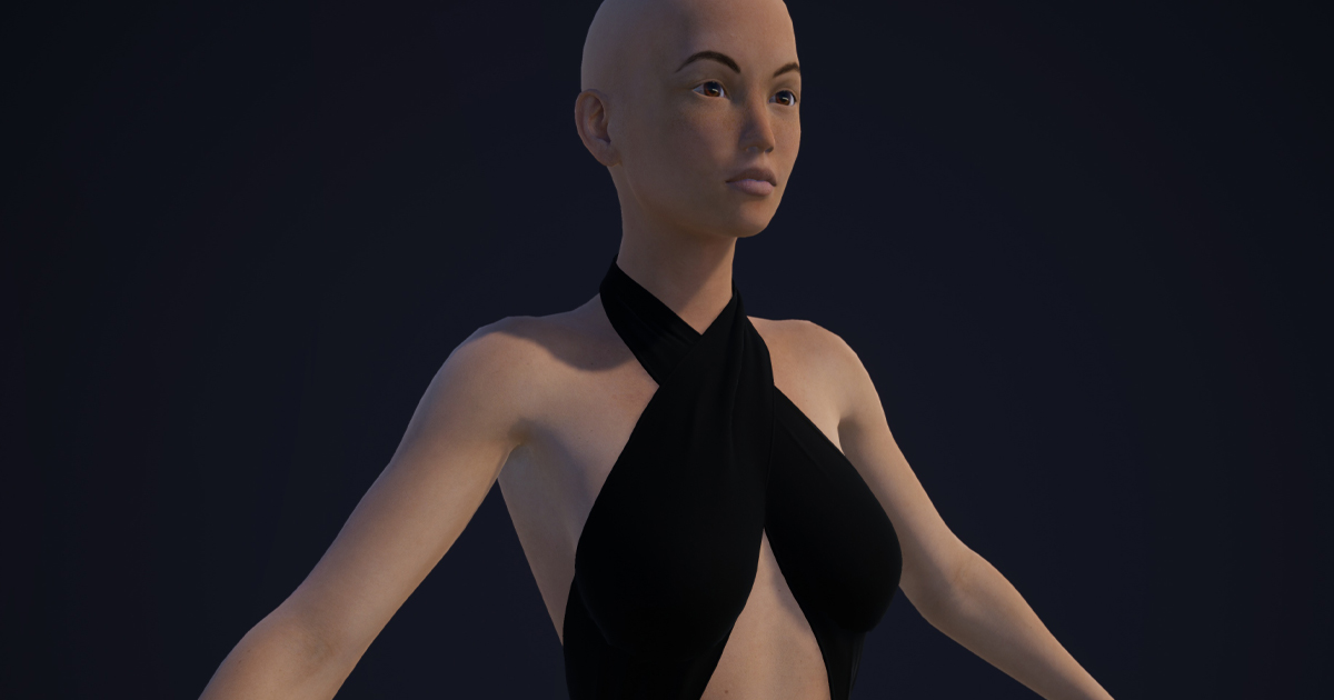 Everly Female from Tafi | Characters | Unity Asset Store