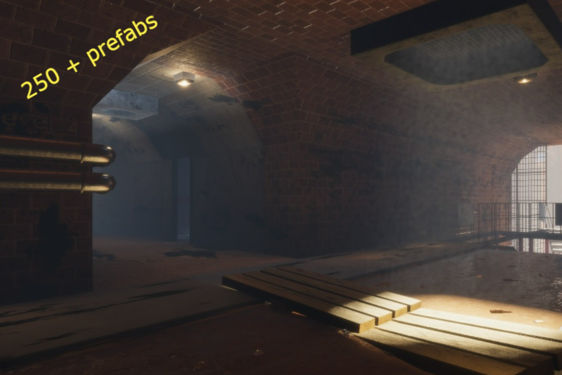 Modular Tunnels/Sewers 3D PBR Environment | 3D Dungeons | Unity Asset Store